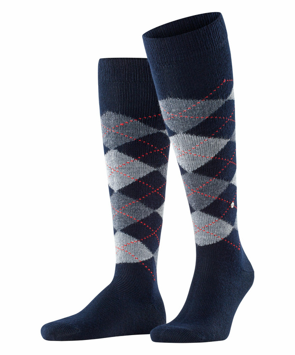 Mi-bas Burlington Homme Preston (Bleu) | Burlington