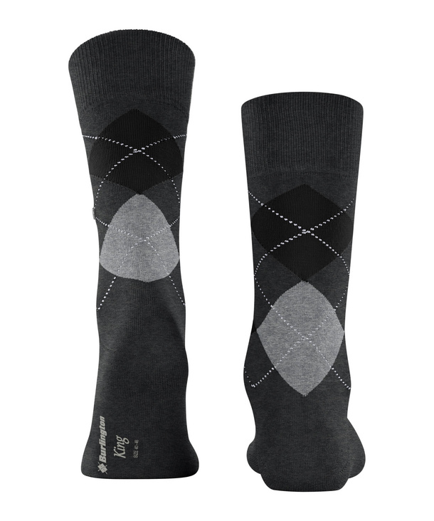 King Hommes Chaussettes (Gris) | Burlington