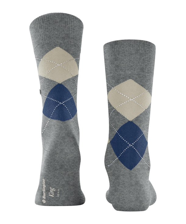 King Hommes Chaussettes (Gris) | Burlington