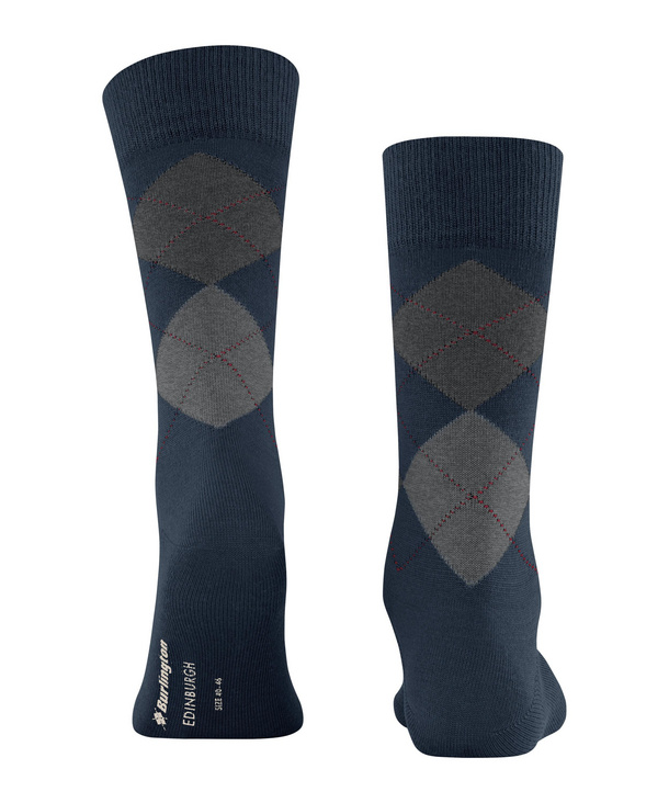 Edinburgh Men Socks (Blue) | Burlington