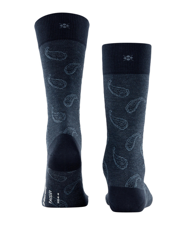 Paisley Hommes Chaussettes (Bleu) | Burlington